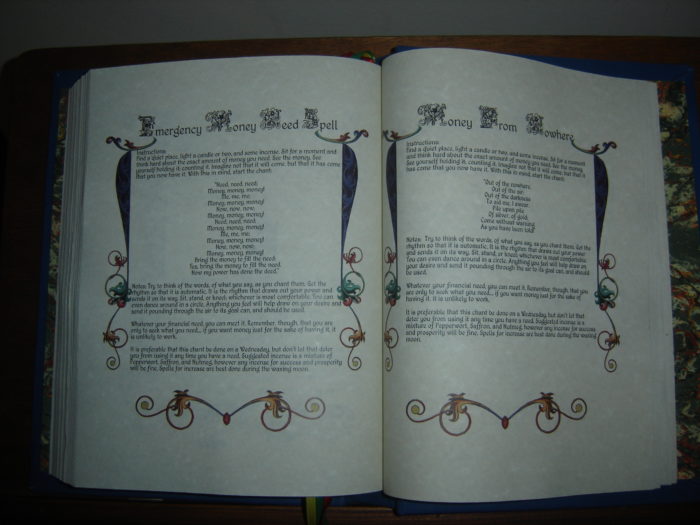Elvish Grimoire Traditional Witchcraft Book of Shadows