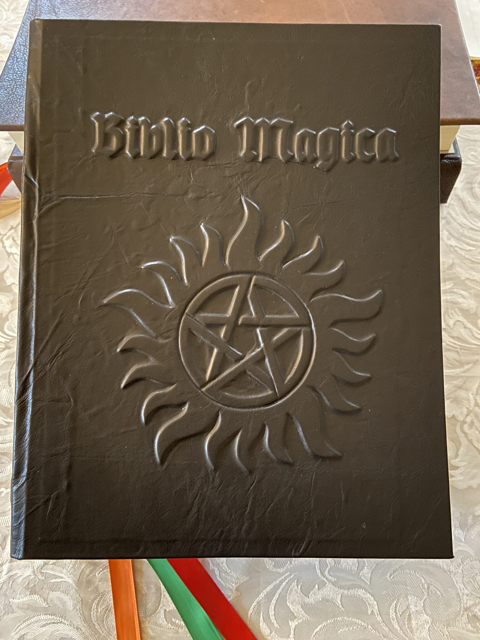 Biblio Magica with Pentacle Wiccan Book of Shadows – LaPulia Book of ...